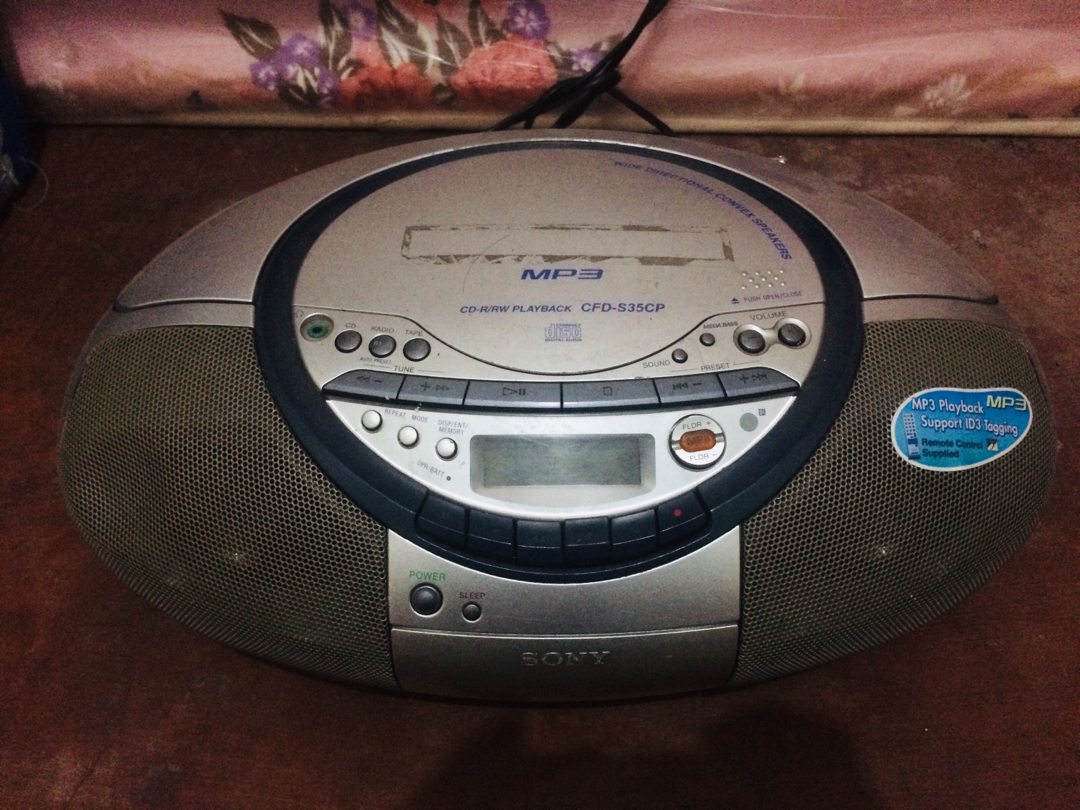 Sony CD/Tape/FM Player, Audio, Portable Music Players on Carousell