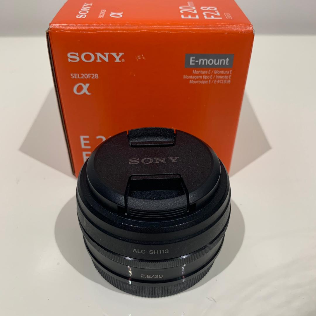 Sony E 20mm f/2.8 Lens (SEL20f28) - E-mount, Photography, Lens & Kits ...