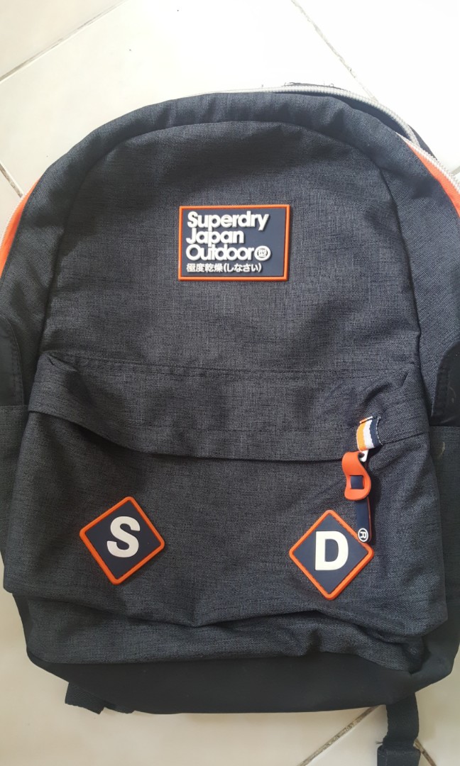 Superdry Backpack Orginal, Men's Fashion, Bags, Backpacks on Carousell