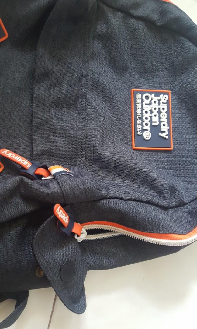 Superdry Backpack Orginal, Men's Fashion, Bags, Backpacks on Carousell