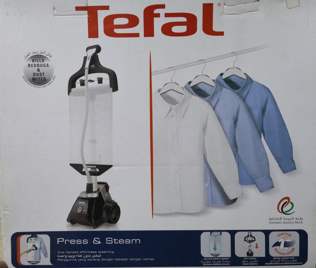 Tefal press and steam standing iron, TV & Home Appliances, Washing ...