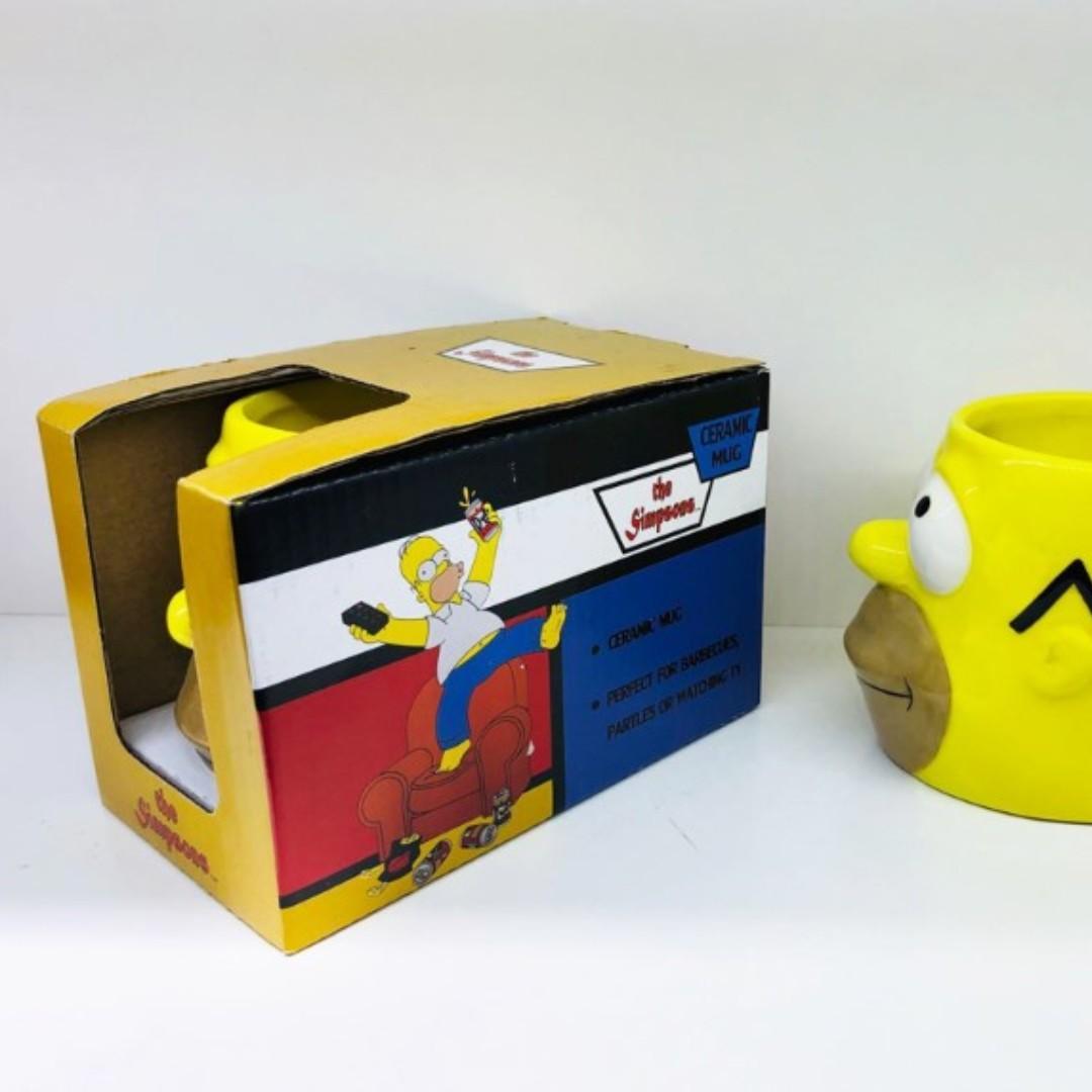 HOMER SIMPSONS 3D COFFEE MUG, Furniture & Home Living, Kitchenware ...