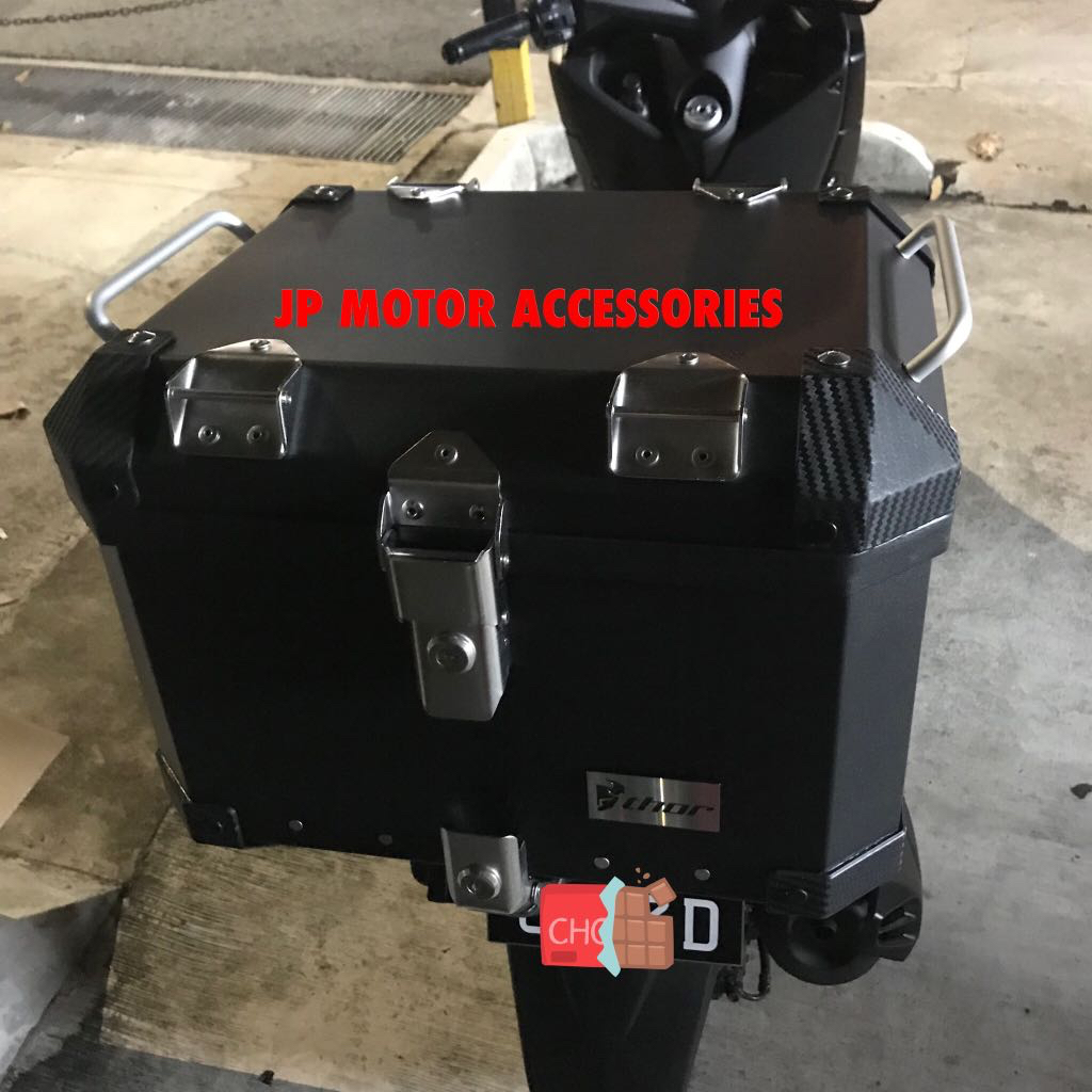 TOP BOX THOR 40L MATT BLACK INSTOCK NMAX155 NMAX XMAX 300 XMAX300 ...