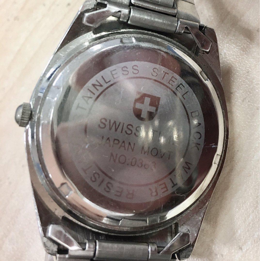 Vintage Swiss Time Watch, Men's Fashion, Watches & Accessories, Watches ...