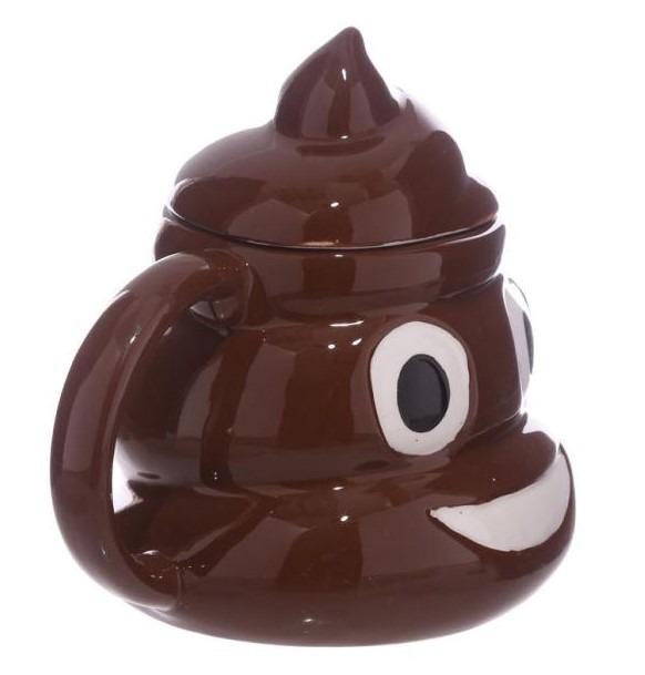 WHATSAPP EMOJI POOP SHAPE 3D MUG, Furniture & Home Living, Kitchenware ...