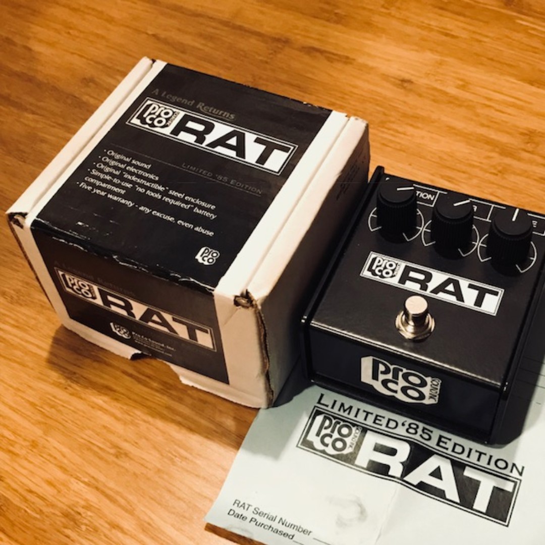 WTS: Whiteface RAT Reissue (The LEGEND!), Hobbies & Toys, Music & Media ...