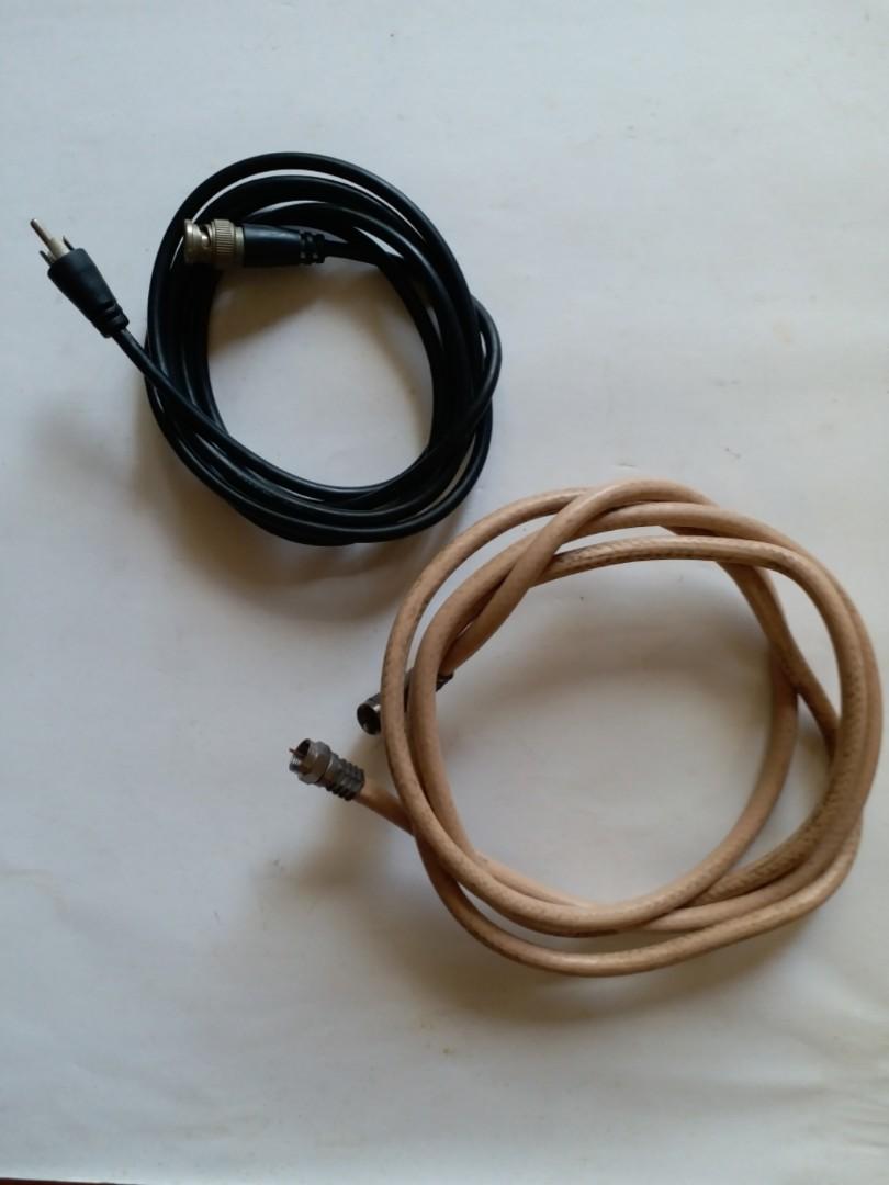 電視天線 (注意插頭 針型 Cable TV), 家庭電器, 轉插器及插頭 - Carousell