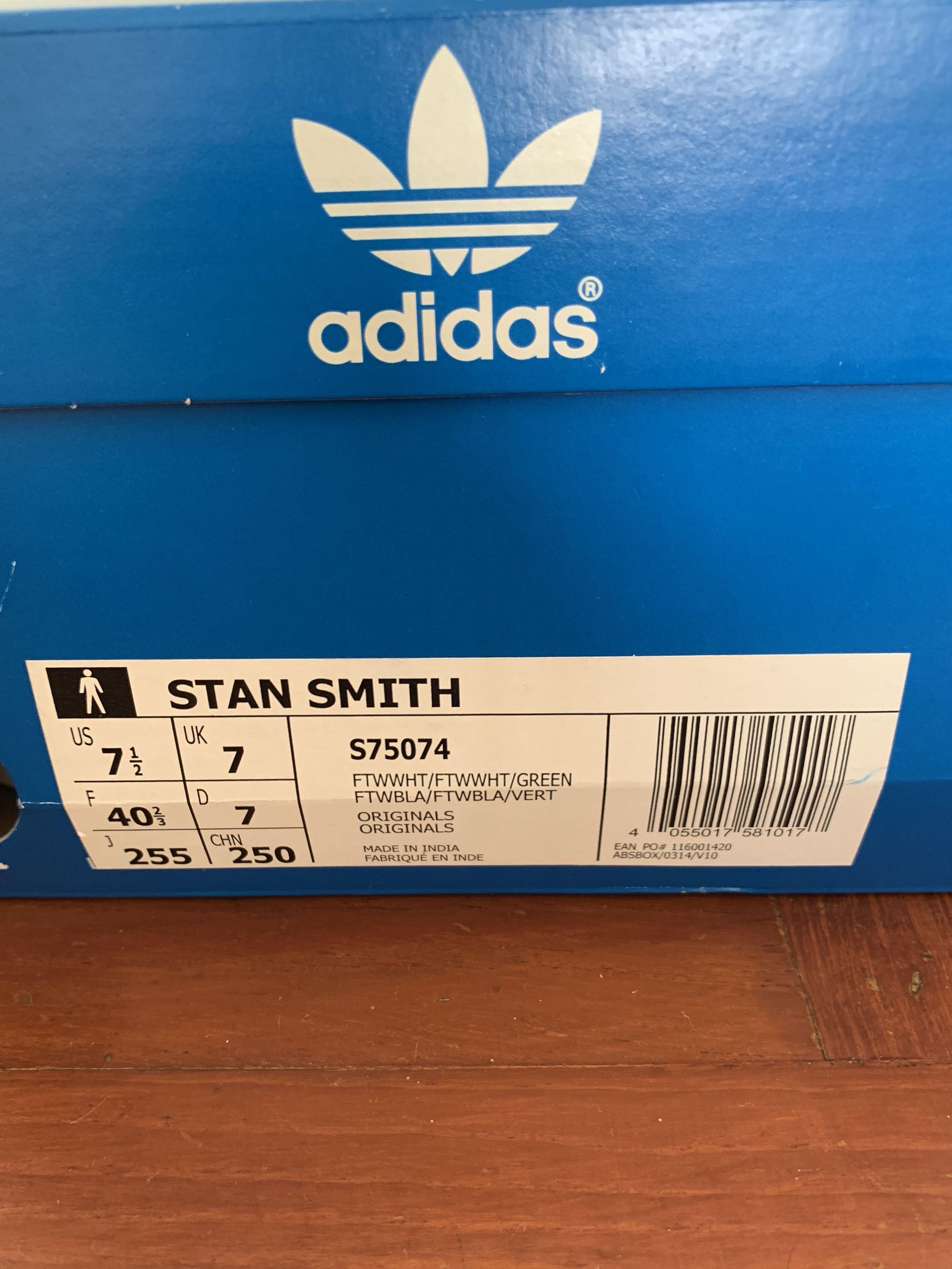 Adidas Stan Smith Gold Label Leather, Men's Fashion, Footwear, Sneakers ...