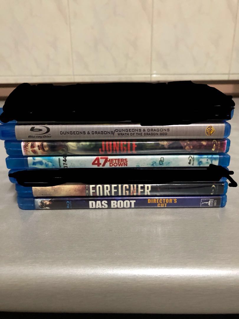 Assorted Blu ray, Hobbies & Toys, Music & Media, CDs & DVDs on Carousell
