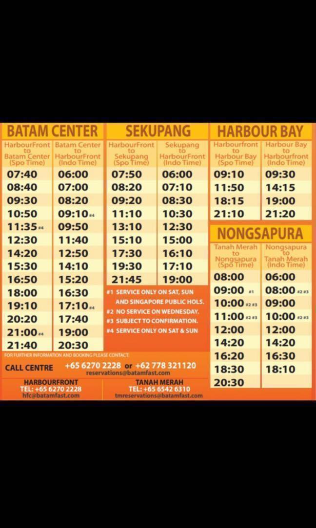 Batam ferry ticket Horizon ferry Majestic ferry Sindo ferry Batam fast ...