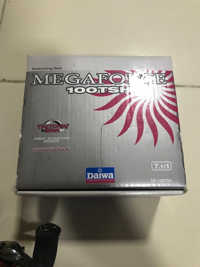 Daiwa Fishing Reel megaforce 100tsh, Sports, Sports & Games Equipment ...