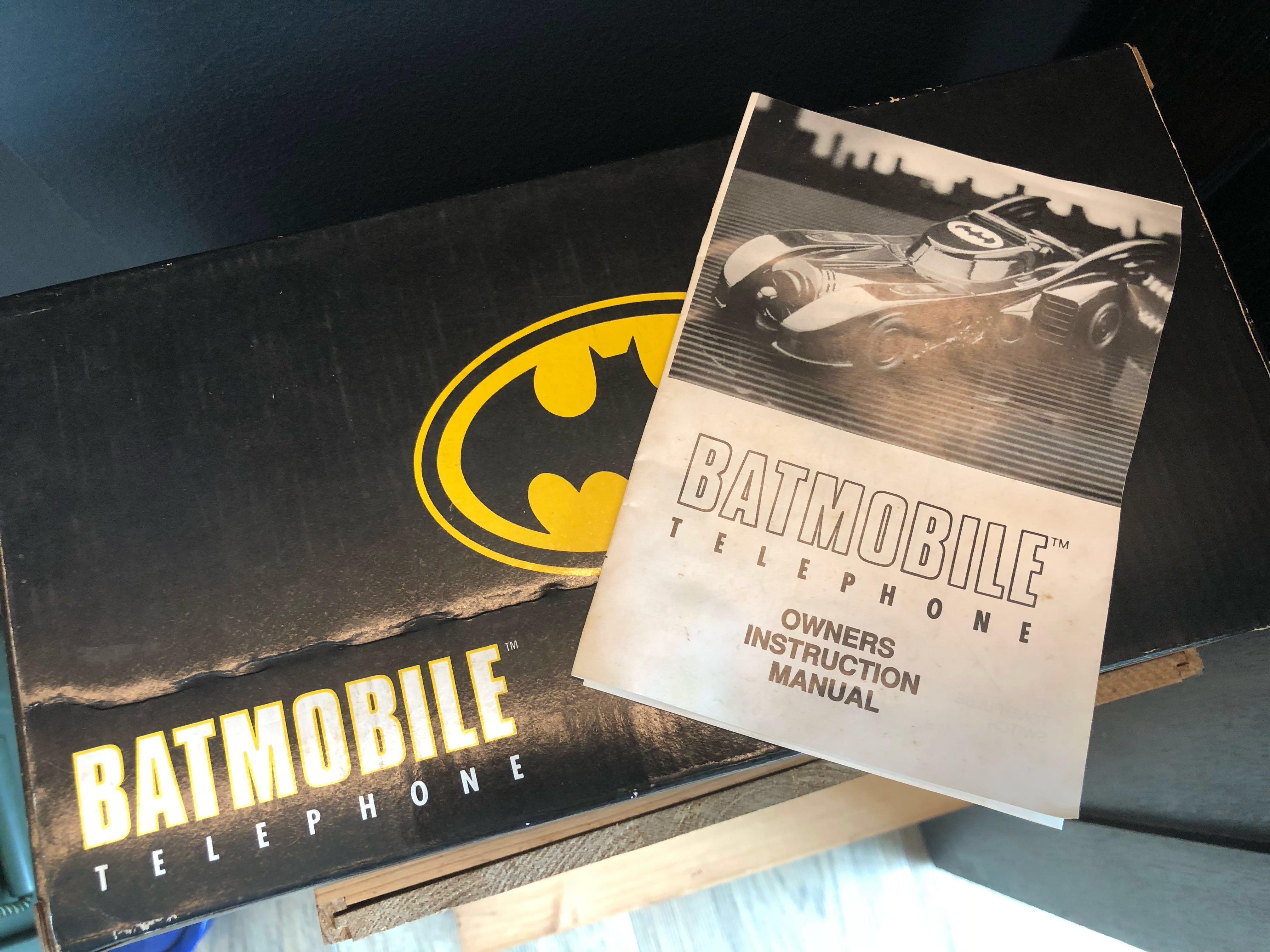 DC Comics Batmobile Telephone, Hobbies & Toys, Memorabilia ...