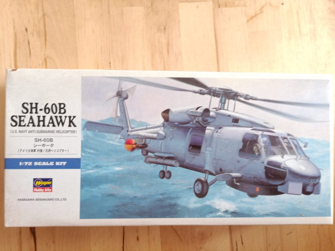 Hasegawa 1/72 scaled SH -60B Seahawk., Hobbies & Toys, Toys & Games on ...