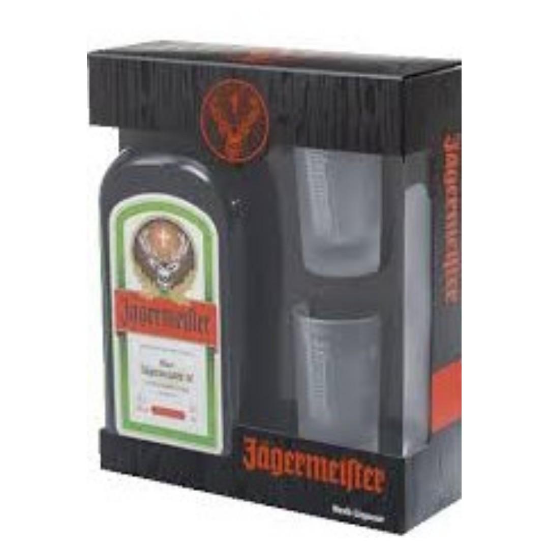 Jagermeister Gift Pack, Food & Drinks, Alcoholic Beverages on Carousell