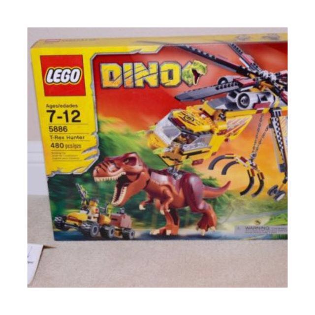 LEGO 5886 Dino T-REX HUNTER set Jurassic Dinosaur - MISB, Hobbies ...