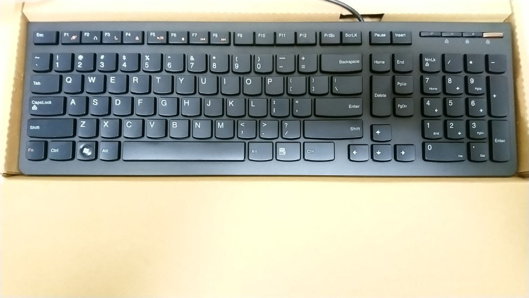 Lenovo Keyboard, 電腦＆科技, 電腦周邊及配件, 電腦鍵盤及相關產品 - Carousell