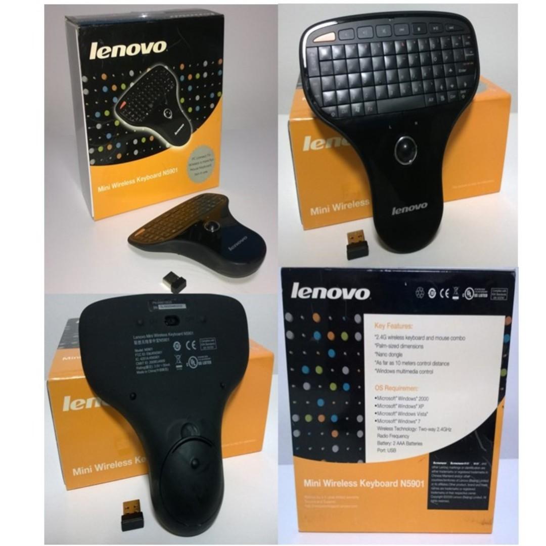 Lenovo Multimedia Remote with Keyboard N5901, Computers & Tech, Parts ...