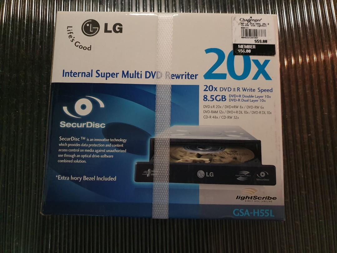 LG Internal Super Multi DVD Rewriter, Computers & Tech, Parts ...