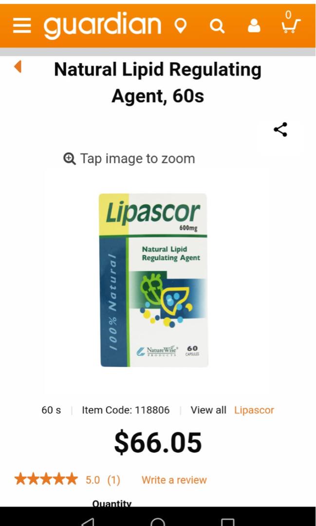 Lipascor Health Supplement, Everything Else on Carousell