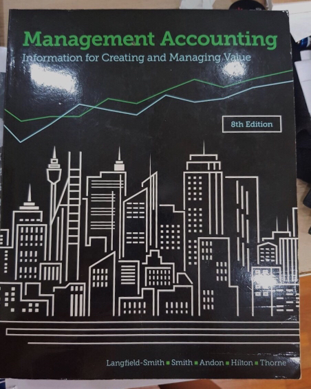 Management accounting Information for creating and Managing value 8th ...