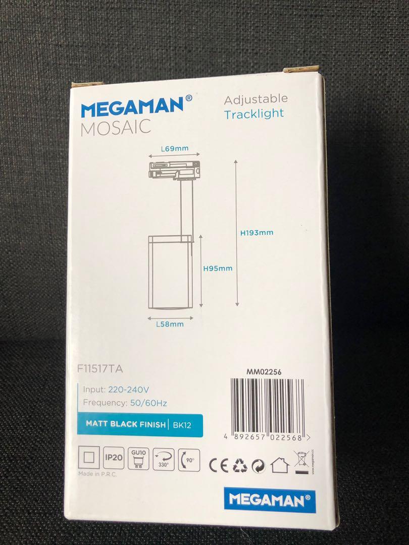 Megaman mosaic track light casing, Furniture & Home Living, Lighting ...