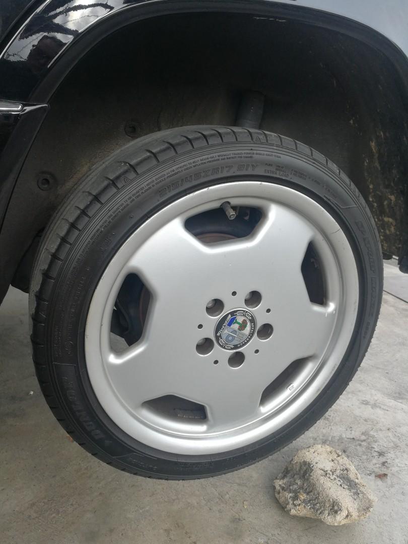 Mercedes Rims Intra monoblock with tyres, Car Accessories, Tyres & Rims ...