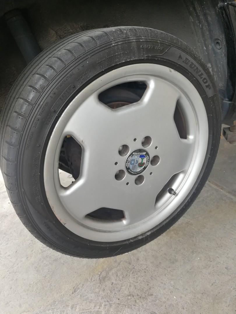Mercedes Rims Intra monoblock with tyres, Car Accessories, Tyres & Rims ...