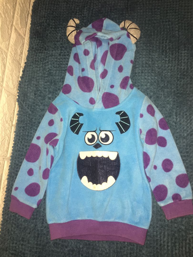 Monster Inc jacket, Babies & Kids, Babies & Kids Fashion on Carousell