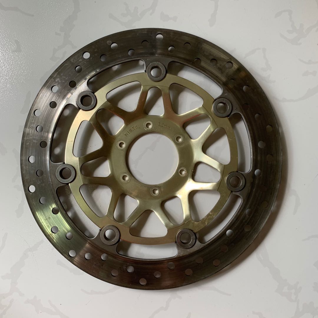 Motorcycle Front Disc Brakes [Honda VFR 800], Motorcycles, Motorcycle ...