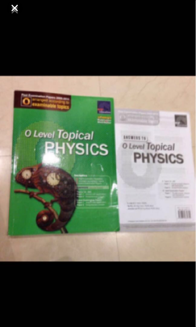 O Level Tropical Physics Past Examination Paper (2005-2014)/O level ...