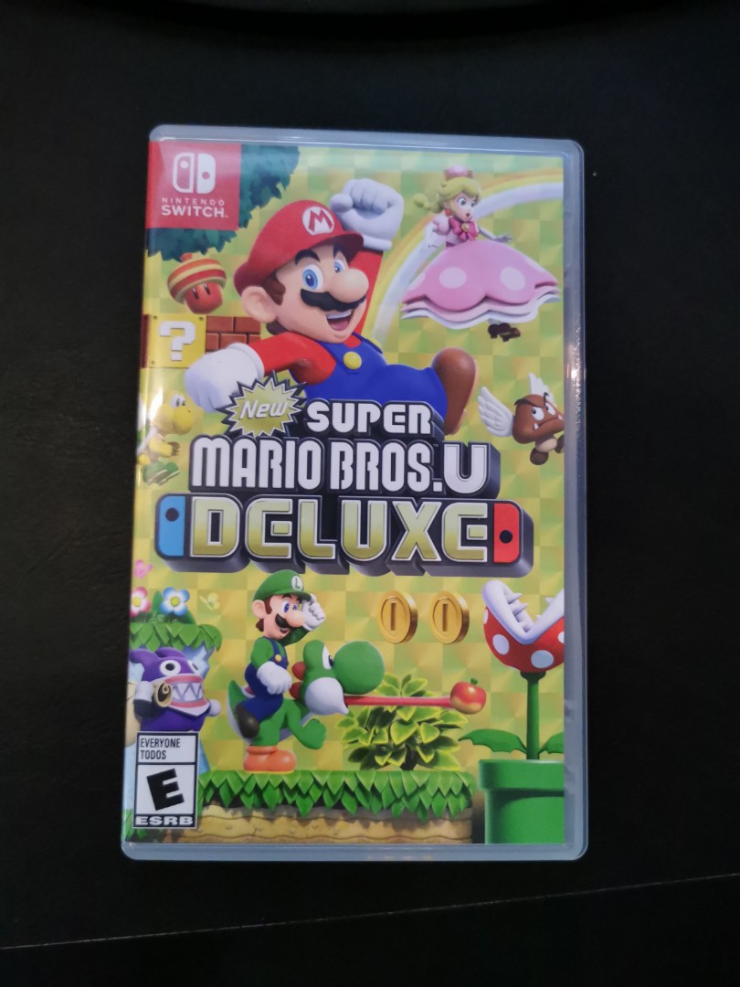 Original Nintendo Switch Super Mario Bros U Deluxe, Video Gaming, Video ...