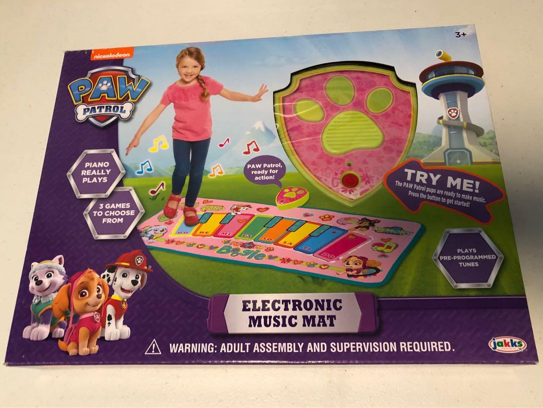 Paw Patrol Electronic music mat, Hobbies & Toys, Toys & Games on Carousell