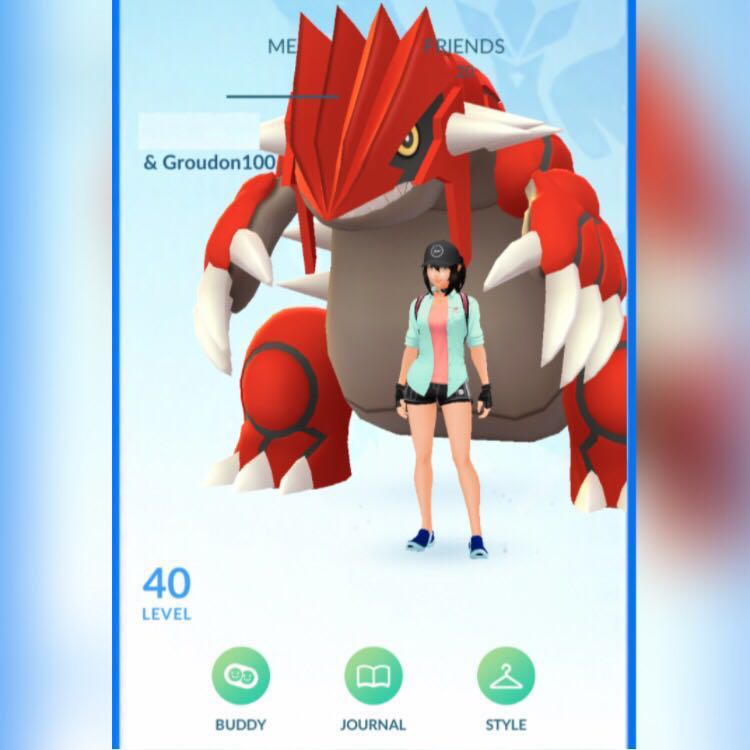 Pokemon Go Level 40 (700+ Iv100, Shiny100s, Legendary100s, 50Mil XP ...