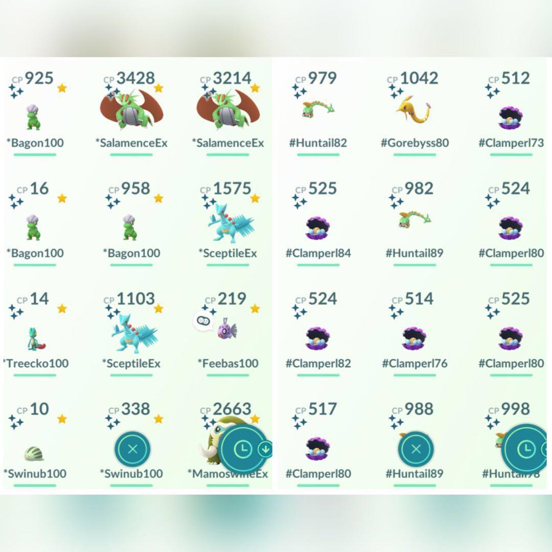 Pokemon Go Level 40 (700+ Iv100, Shiny100s, Legendary100s, 50Mil XP ...