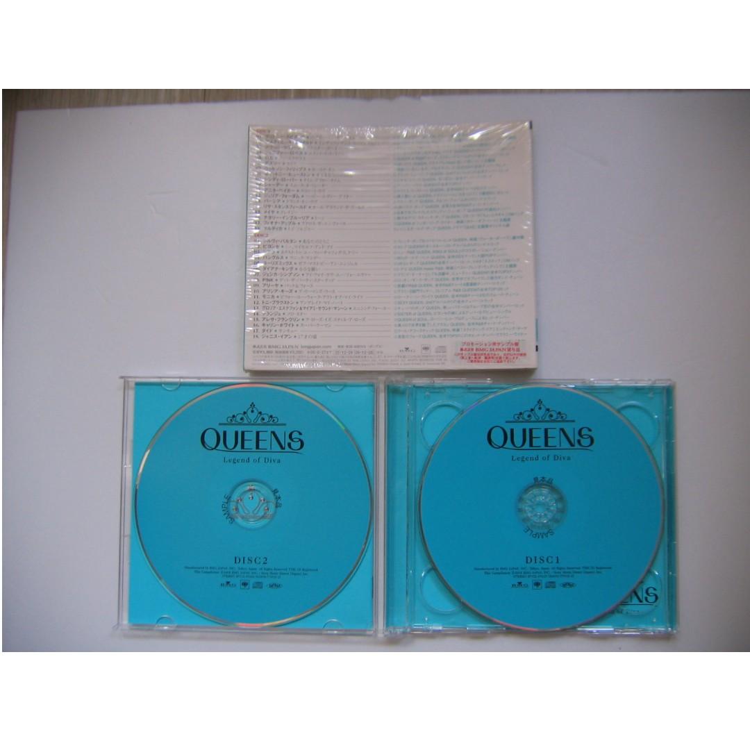 Queens CD (2碟) (日本版 Sample) (Britney Spears, Destiny's Child, Avril ...
