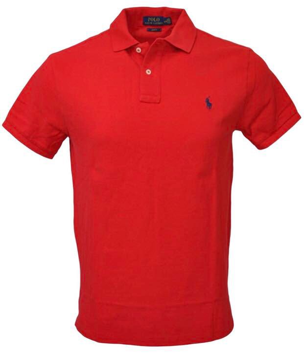 Red Polo Ralph Lauren Polo T, Men's Fashion, Tops & Sets, Tshirts ...