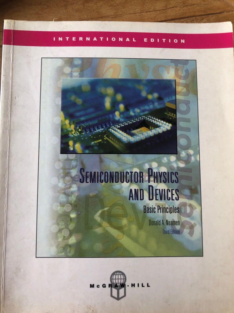 Semiconductor Physics and Devices, Basic Principles, Hobbies & Toys ... Semiconductor Physics and Devices, Basic Principles, Hobbies & Toys ...