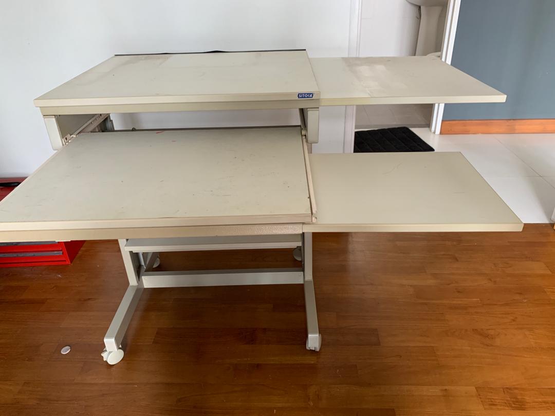 Sitoca computer table, Furniture & Home Living, Furniture, Tables ...