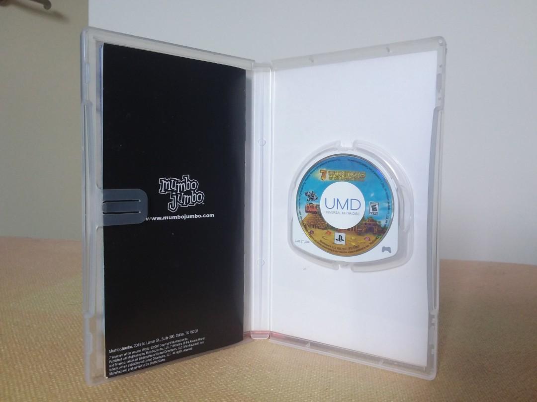 Sony UMD Original Game For PSP - 7 Wonders Of The Ancient World, Video ...