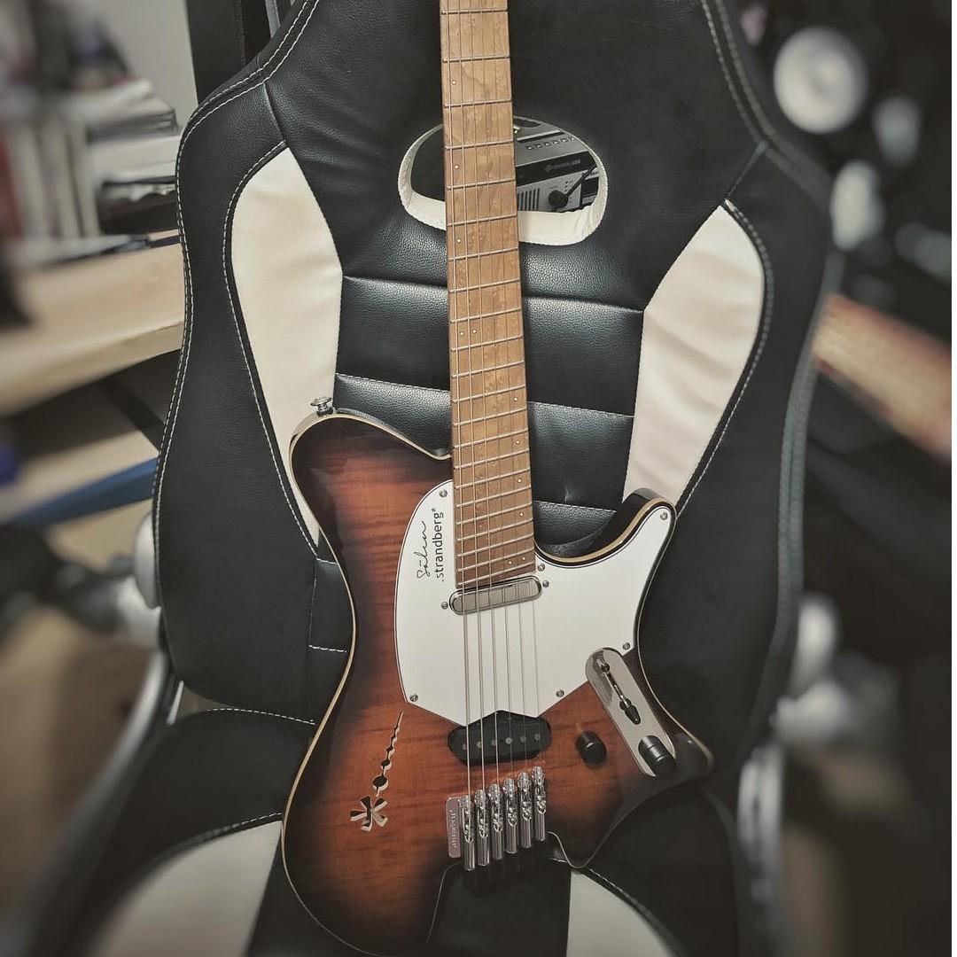 Strandberg Salen 6 Deluxe Maple Vintage Burst, Hobbies & Toys, Music ...