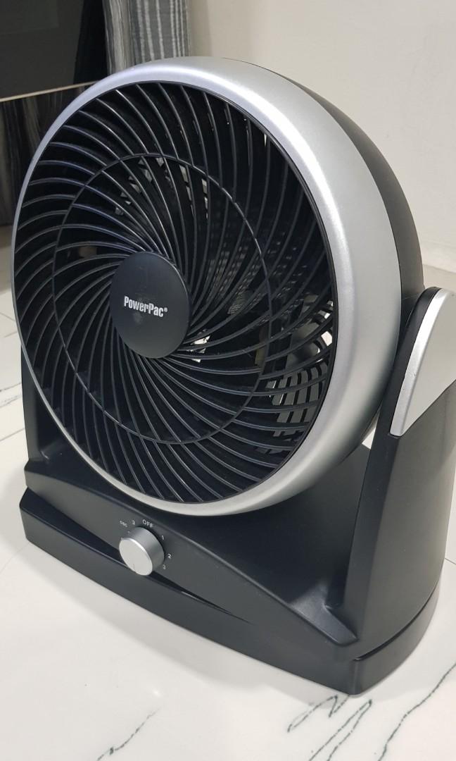 PowerPac Table Fan, Furniture & Home Living, Lighting & Fans, Fans on ...