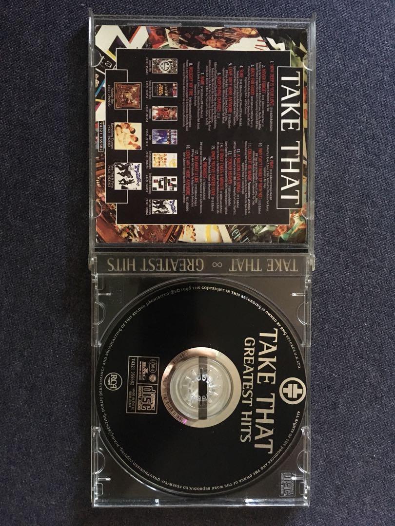 Take That - Greatest Hits music cd, Hobbies & Toys, Music & Media, CDs ...