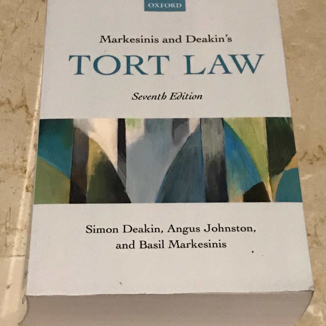 Tort Law books: textbook + 2 casebooks, Hobbies & Toys, Books ...