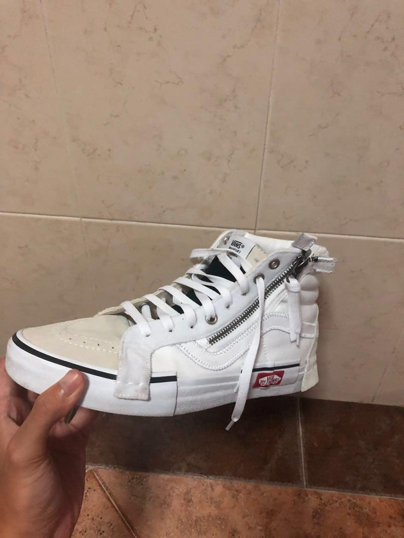 Vans Sk8-Hi Deconstructed, Men's Fashion, Footwear, Sneakers on Carousell