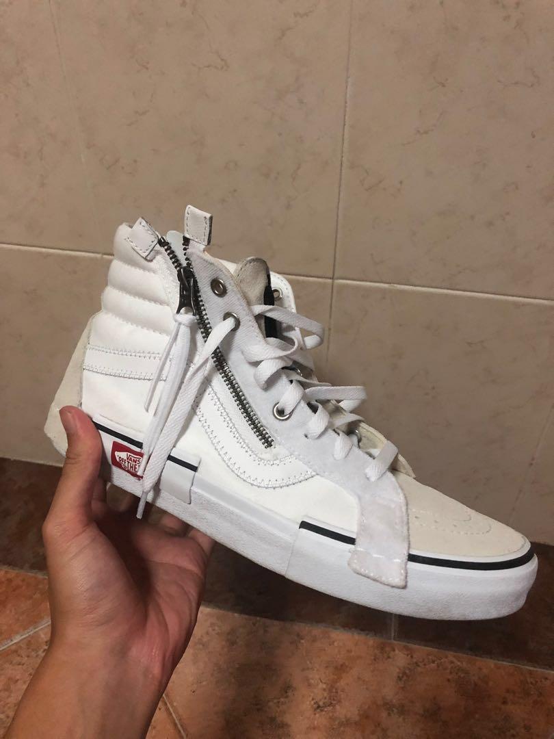 Vans Sk8-Hi Deconstructed, Men's Fashion, Footwear, Sneakers on Carousell
