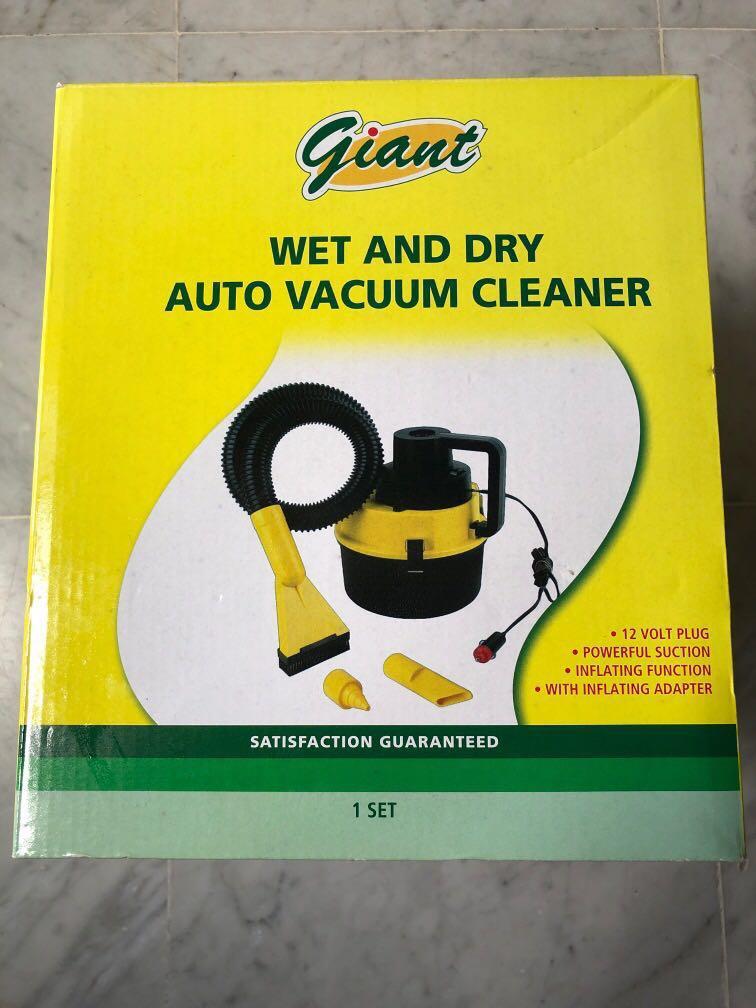 Vehicle Wet and Dry Auto Vacuum Cleaner - Giant, TV & Home Appliances ...