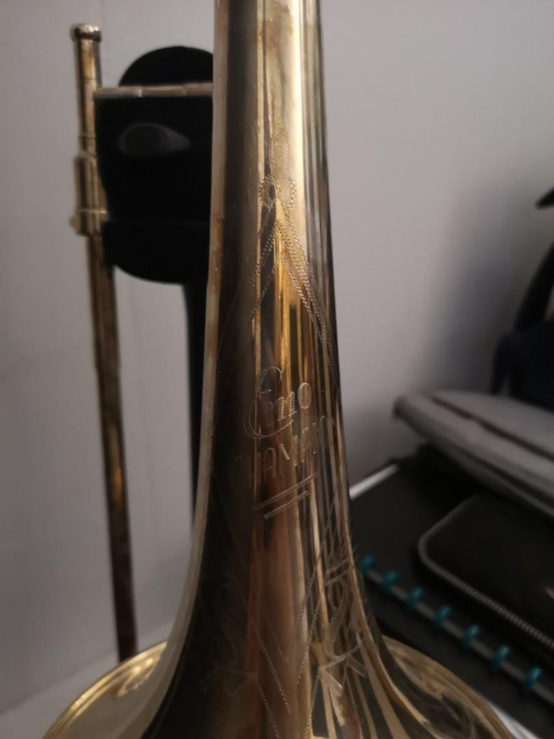 Vintage Emo champion trombone, Hobbies & Toys, Music & Media, Musical ...