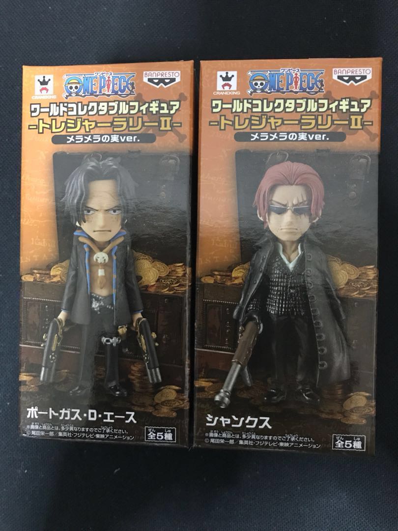 BOTH Shanks and Ace strong world wcf, Everything Else on Carousell