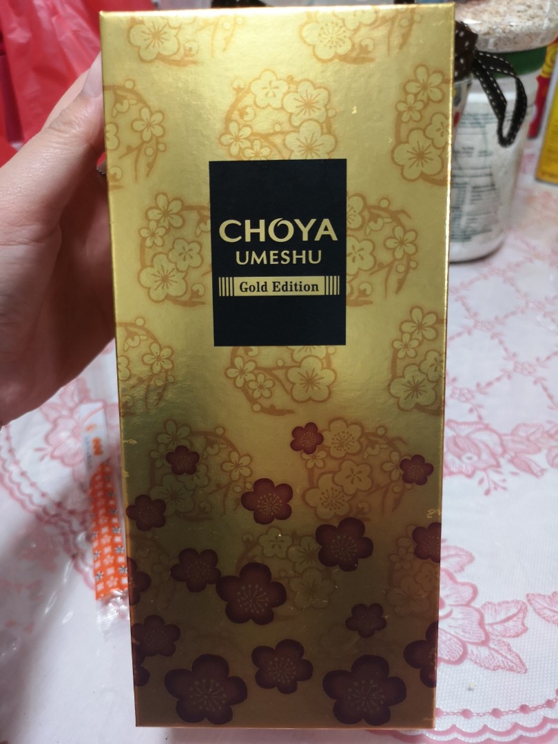 CHOYA UMESHU Gold Edition, Food & Drinks, Alcoholic Beverages on Carousell
