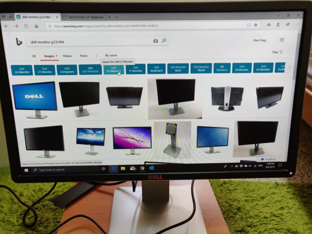 DELL 23 INCH MONITOR P2314HT, Computers & Tech, Parts & Accessories ...